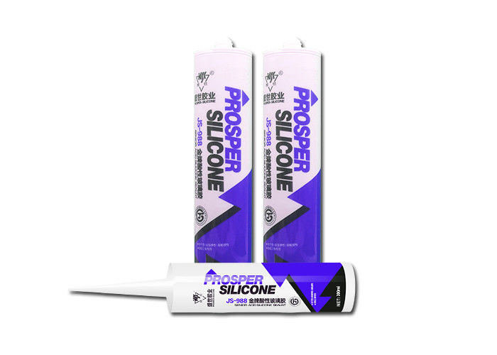 Quickly Cured RTV Acetic Silicone Sealant 300Ml / Cartridge One Component