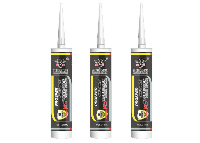 Anti Fungal Transparent MS Polymer Adhesive , Waterproof Gutter Sealant